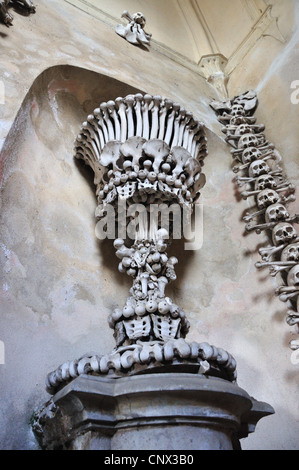The Sedlec Ossuary, a church crypt in the Czech Republic, is a macabre ...