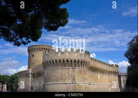 The Castle of Julius II in Ostia Antica Stock Photo - Alamy