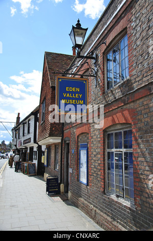 Edenbridge Kent UK - The Eden Valley Museum and council offices Stock ...