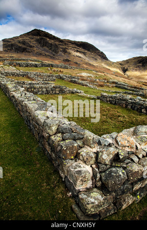 The Roman Fort Hardknott Castle,Hardknott Pass Lake District National ...