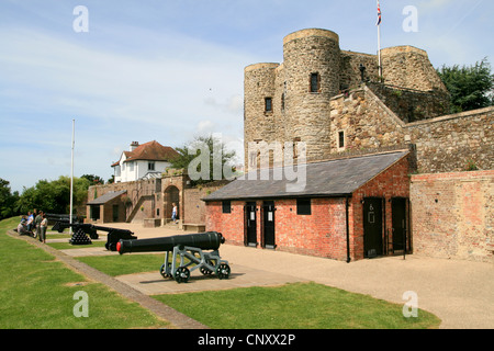 Ypres Tower from gun garden Rye East Sussex England UK Stock Photo - Alamy