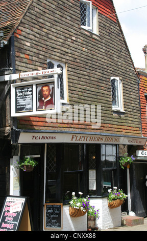 Fletcher's House Lion Street Rye East Sussex England UK Stock Photo - Alamy