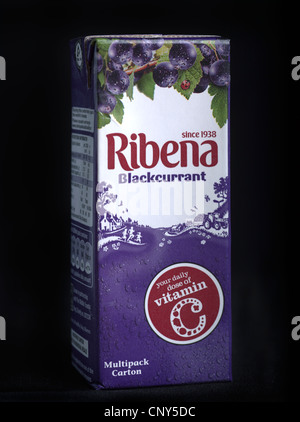 Carton of Ribena Drink Stock Photo - Alamy