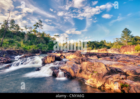 Natural swimming pools at Rio On Pools, Mountain Pine Ridge Forest ...