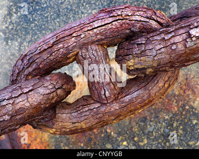 Rusting anchor chain, Fort Point, San Francisco, California Stock Photo ...