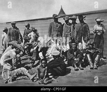 Herero man, German South West Africa Stock Photo - Alamy