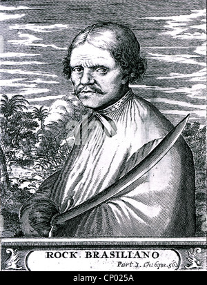 Roche Braziliano, Dutch Pirate Stock Photo - Alamy