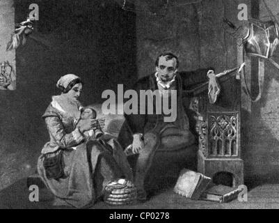 William Lee, English inventor of the frame-knitting machine, 19th ...