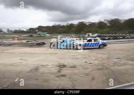 Nudge & Spin race at Angmering Raceway, West Sussex Stock Photo - Alamy