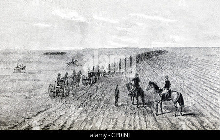 A bonanza farm, a phrase used in US in the 1870s, referred to very ...