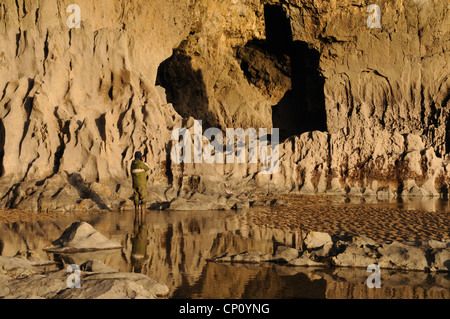 Rock formations at Lydstep caverns Pembrokeshire Wales Stock Photo - Alamy