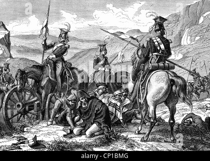 events, Peninsular War 1808 - 1814, French invasion of Spain in 1808 ...