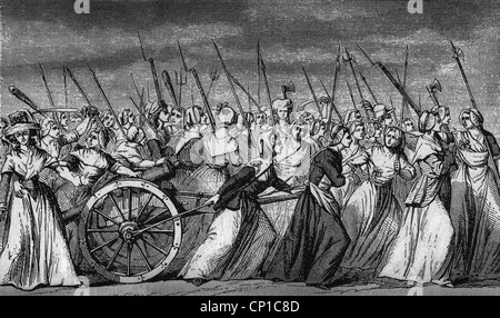 French Revolution (1789-1799). National Assembly on 4 and 5 August ...