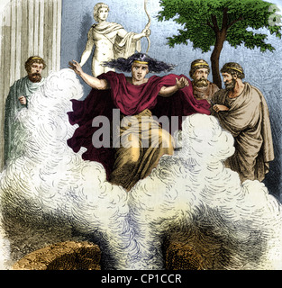 ancient world, Greece, religion, Oracle of Delphi, priest Pythia during ...
