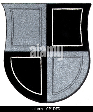 heraldry, coat of arms, Germany, Prussia, eagle, monogram Frederick ...