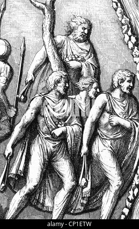 military, ancient world, Roman Empire, legionnaire with splint armor ...