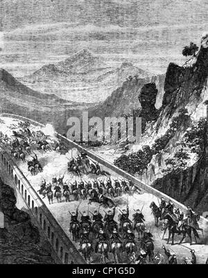 geography / travel, Mexico, French Intervention 1861 - 1867, siege of ...