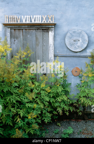 Bryan's Ground garden, Stapleton, Herefordshire, UK. A folly in the ...