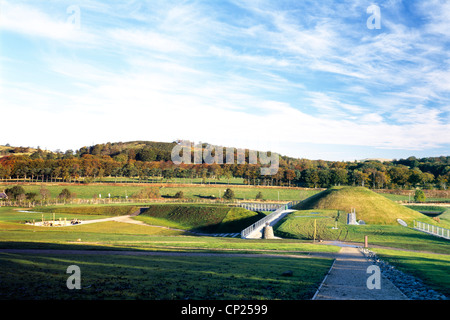 Archaeolink - Visitors Centre Oyne, Aberdeenshire, Scotland Stock Photo ...