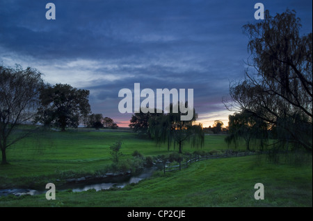 LITITZ RUN WARWICK TOWNSHIP LANCASTER COUNTY PENNSYLVANIA Stock Photo ...