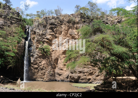 Makalia Falls waterfall Lake Nakuru National Park Kenya East Africa ...