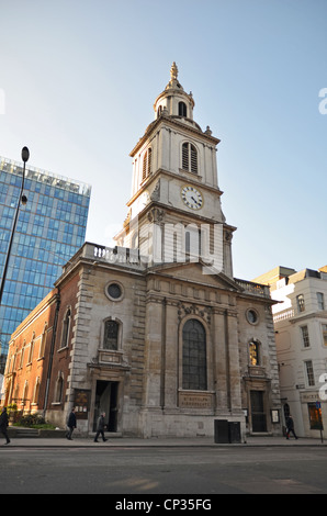 St Botolph Bishopsgate Church, City of London, London, England Stock ...