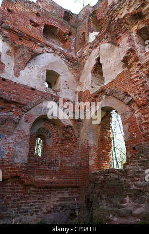 Balga - ruins of medieval castle of the Teutonic knights. Kaliningrad ...