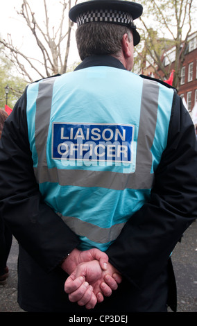 Police Liaison Officer Stock Photo - Alamy