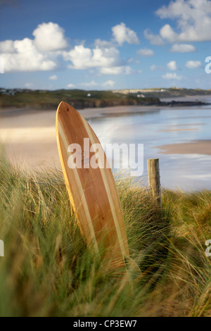 James Otter and surfboard at Godrevy point Stock Photo - Alamy