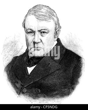 Christian Friedrich Schönbein, 1799 - 1868, a German-Swiss chemist ...