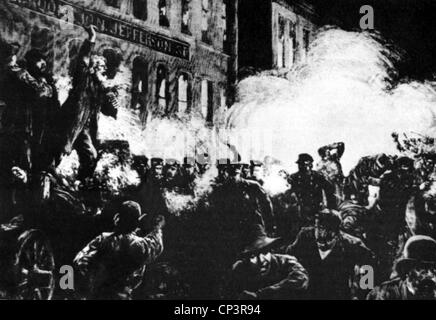 events, Haymarket Riot, May 1886, execution of the anarchists August ...