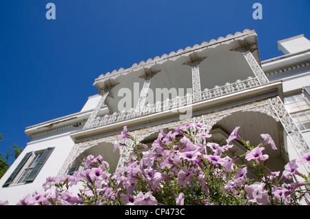 Mississippi, Natchez. Spring Pilgrimage, historic 'Stanton Hall' circa ...