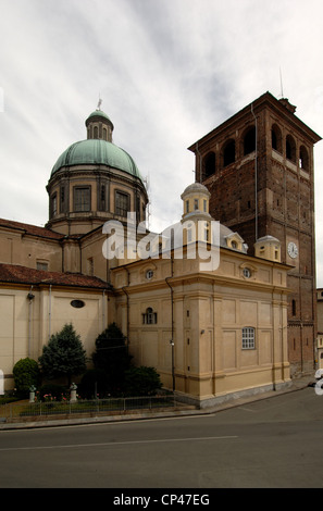 Italy Piedmont Vercelli cathedral bell tower Stock Photo - Alamy