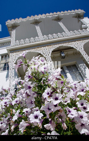 Mississippi, Natchez. Spring Pilgrimage, historic 'Stanton Hall' circa ...