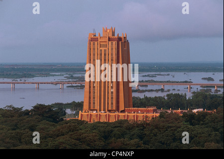 Central Bank of West African States BCEAO building Yaoundé Cameroon ...