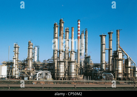 Sardinia Sarroch Petrochemical Complex Stock Photo - Alamy