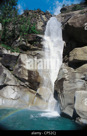 waterfall at noasca / piedmont Stock Photo - Alamy