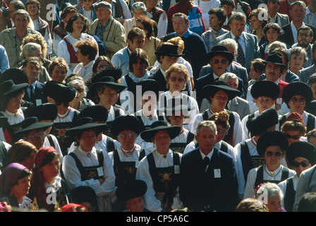 Piedmont - Valsesia - Alagna Valsesia (VC). Meeting Walser woman in ...