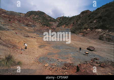 Toscana Elba Rio Marina Old Iron Mine Stock Photo - Alamy