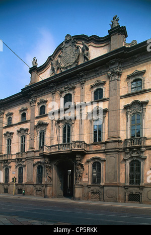 Italy, Lombardy, Milan, Corso Magenta, Palazzo Litta Palace Stock Photo ...