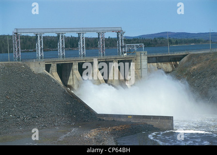 Mactaquac Dam, Mactaquac, New Brunswick Stock Photo - Alamy