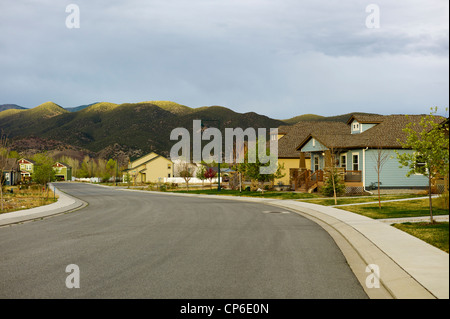 Craftsman Style residential home in Colorado, USA Stock Photo - Alamy