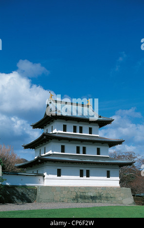Matsumae Castle, Matsumae, Hokkaido, Japan, Asia Stock Photo - Alamy