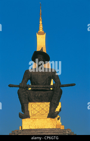 Laos - Vientiane (Viangchan), the Great Sacred Stupa (Vat That Luang ...