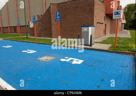 Motorhome Service Point Hasselt Belgium Europe EU Stock Photo - Alamy