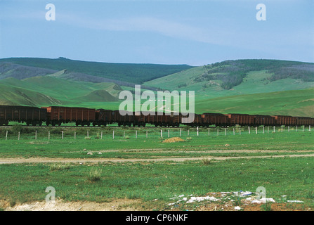 Mongolia Railways twentieth century Trans-Mongolian Railway ...