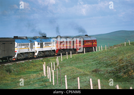 Mongolia Railways twentieth century Trans-Mongolian Railway ...