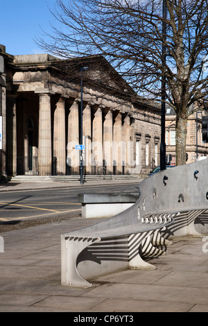Buildings along Tay Street Perth Perth and Kinross Scotland Stock Photo ...