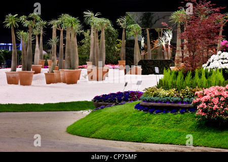 Flower show and plant exhibitions at the Ghent Floralies 2010 in ...