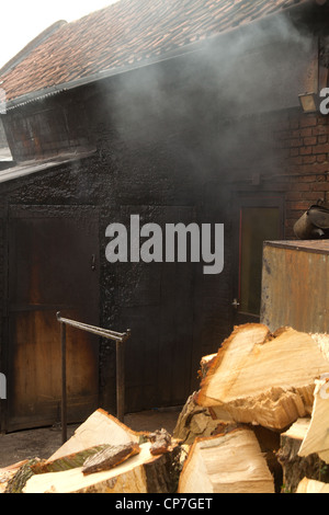 Smoke house in Orford Suffolk United Kingdom Stock Photo - Alamy